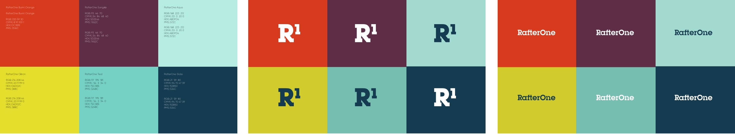 RafterOne naming and brand identity | Tank Design